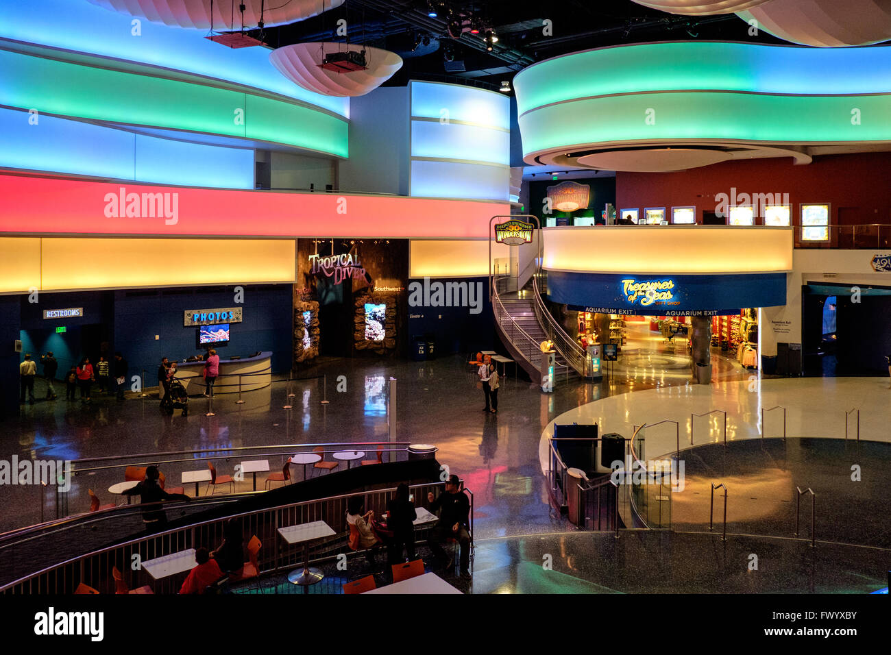 The Georgia Aquarium, Atlanta, USA Stock Photo - Alamy