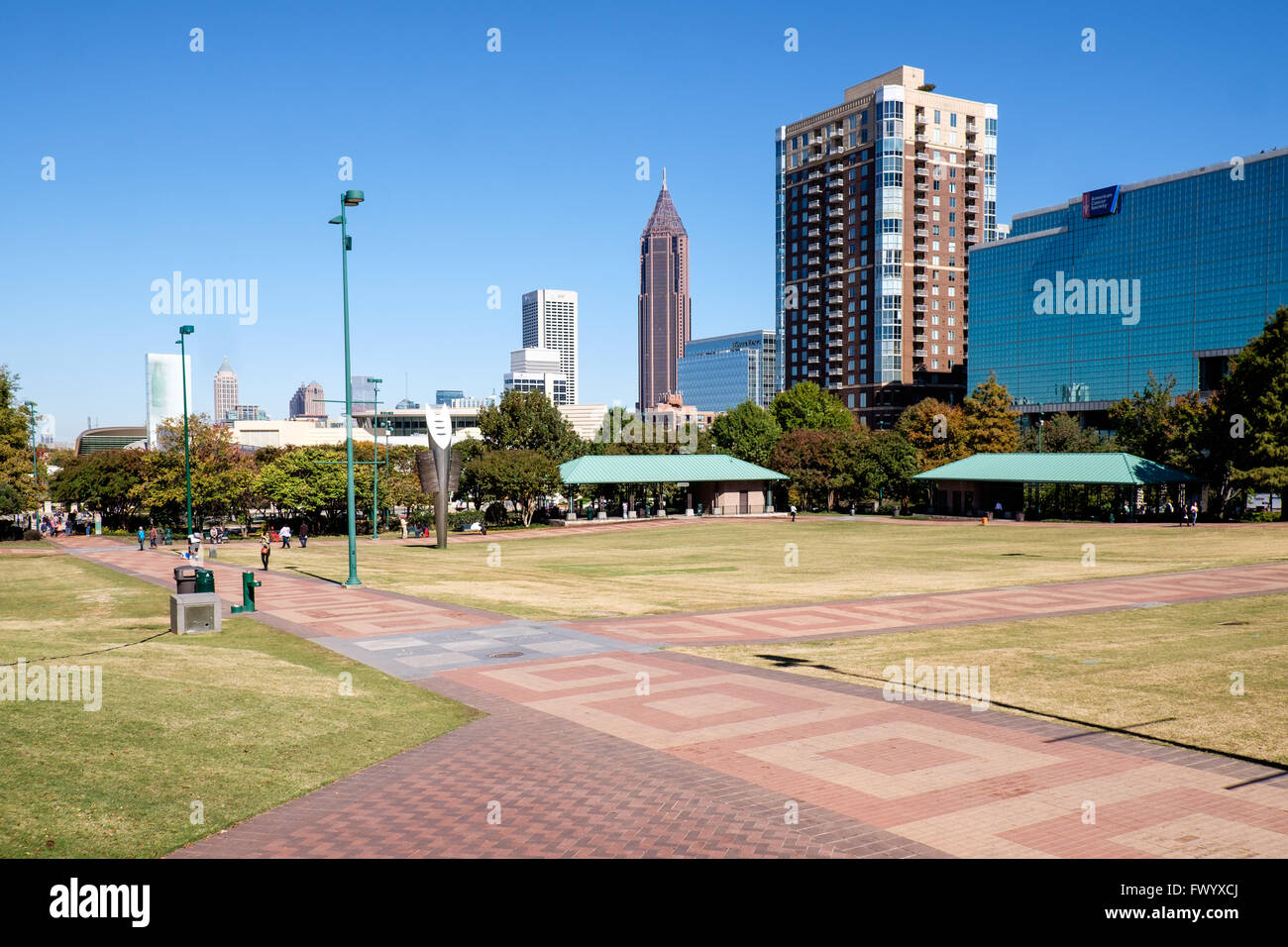 Centennial olympic park hi-res stock photography and images - Alamy