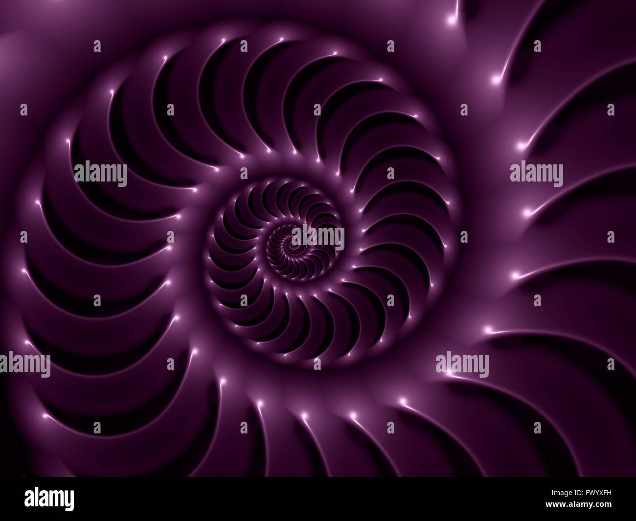 Digital Art Spiral Background Stock Photo - Alamy