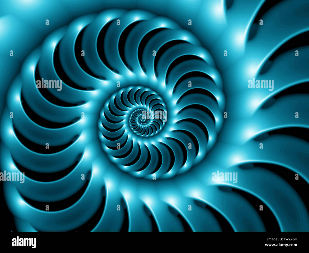 Digital Art Spiral Background Stock Photo - Alamy