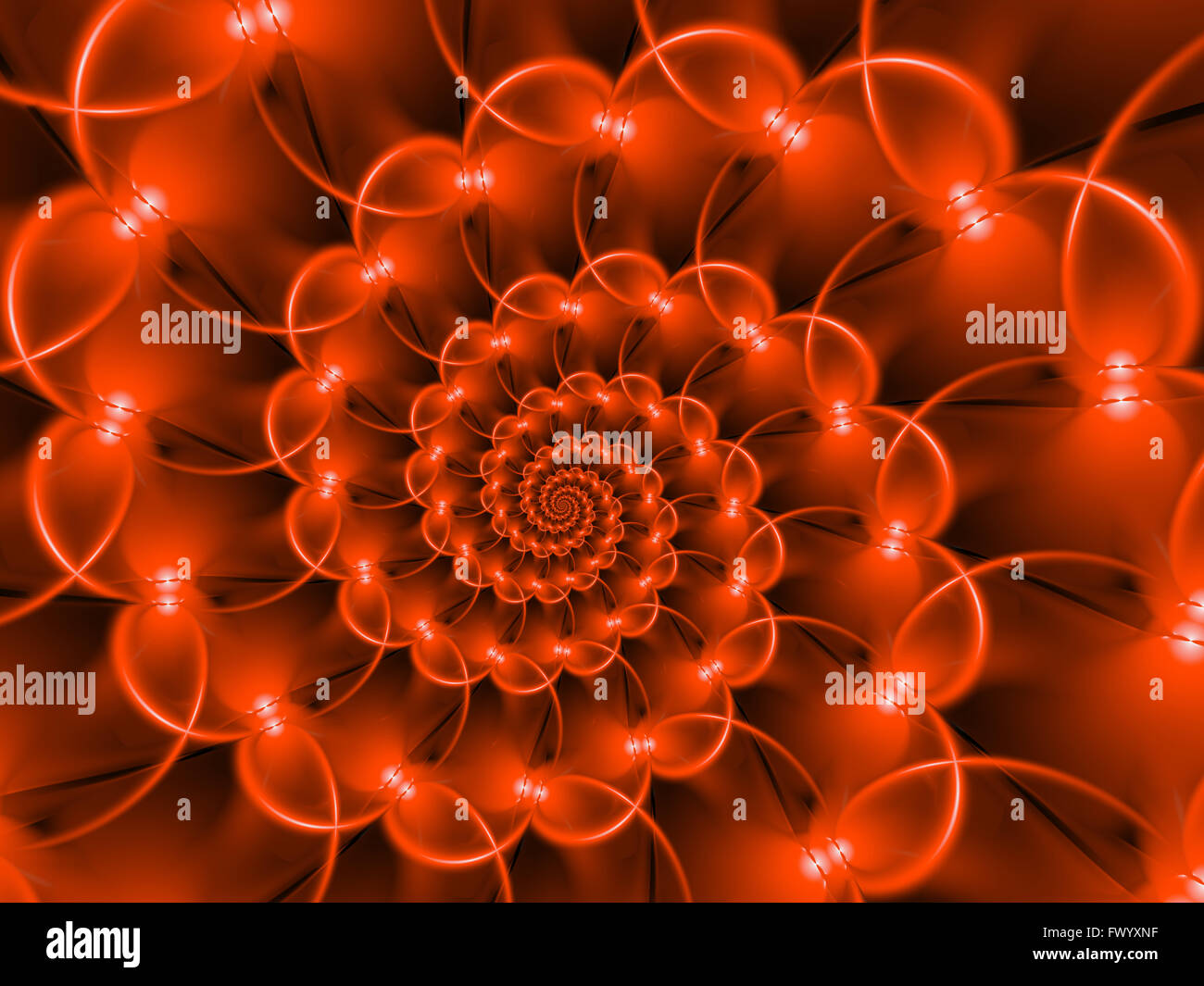 Digital Art Spiral Background Stock Photo - Alamy