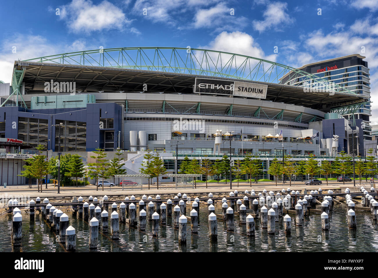 Docklands stadium hi-res stock photography and images - Alamy