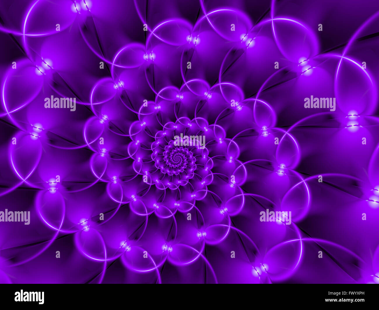 Digital Art Spiral Background Stock Photo - Alamy