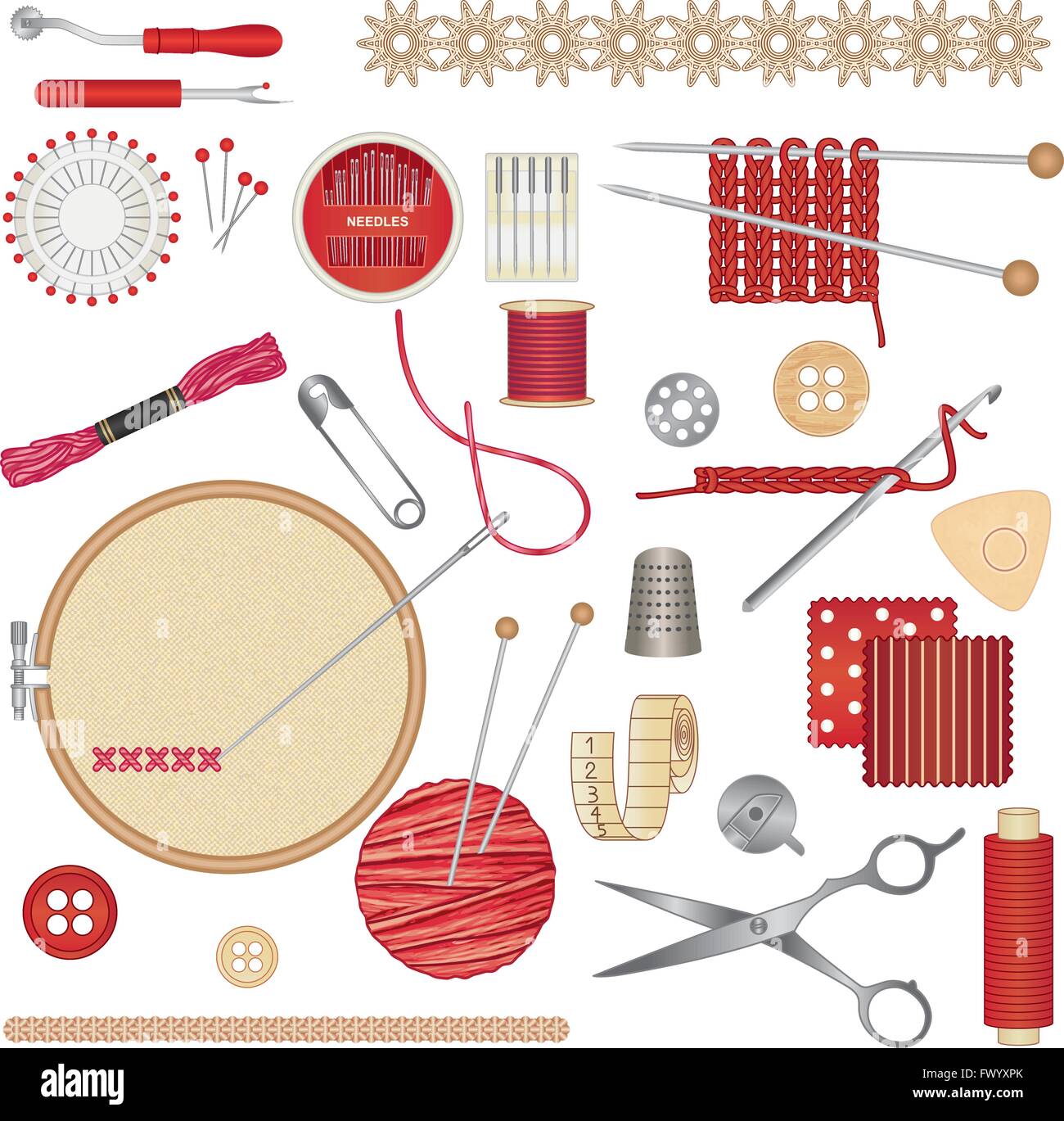 Tracing wheel sewing hi-res stock photography and images - Alamy