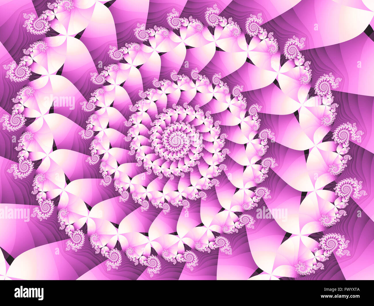 Digital Art Spiral Background Stock Photo - Alamy