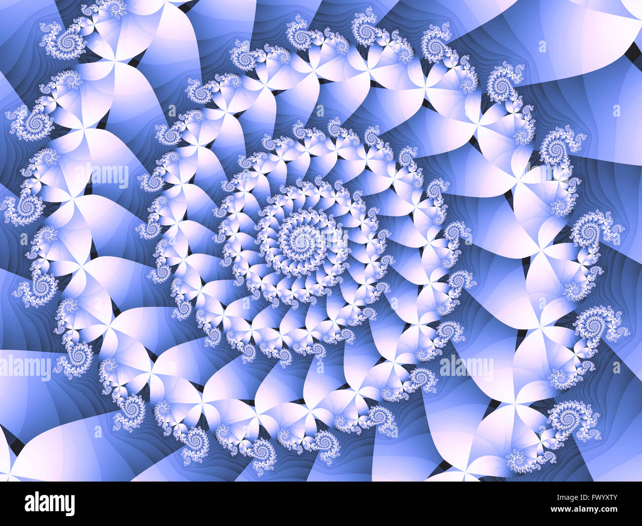 Digital Art Spiral Background Stock Photo - Alamy