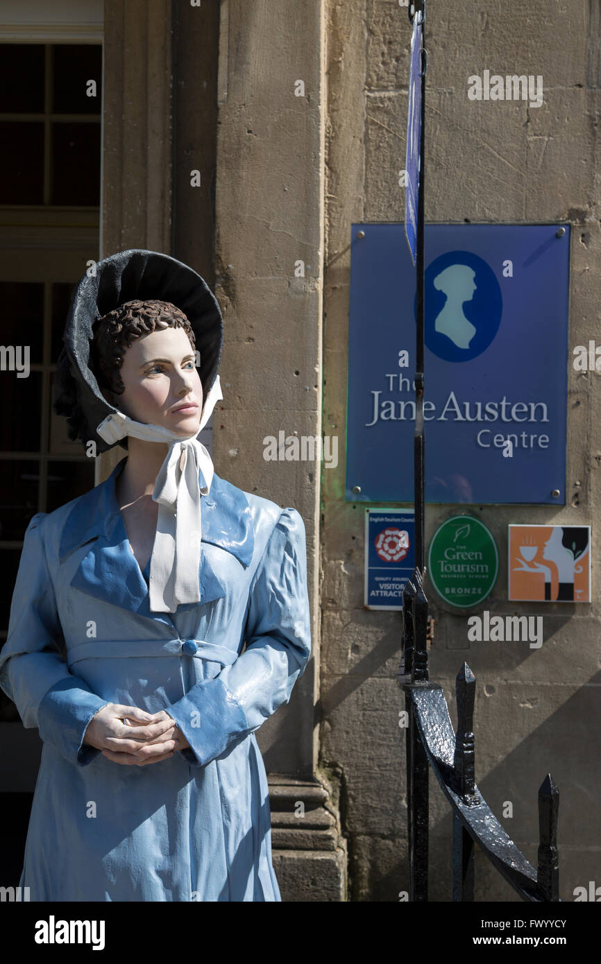 Jane Austen Centre Sign, Bath, England; UK Stock Photo - Alamy