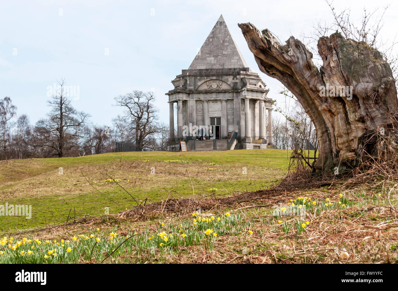 The restored Darnley Mausoleum at Cobham in Kent Stock Photo - Alamy