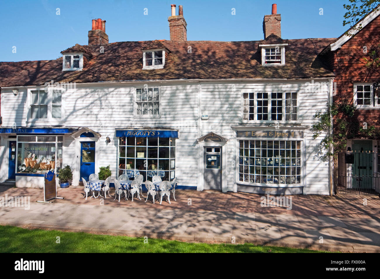 Tenterden, Cafe, Kent, England Stock Photo - Alamy