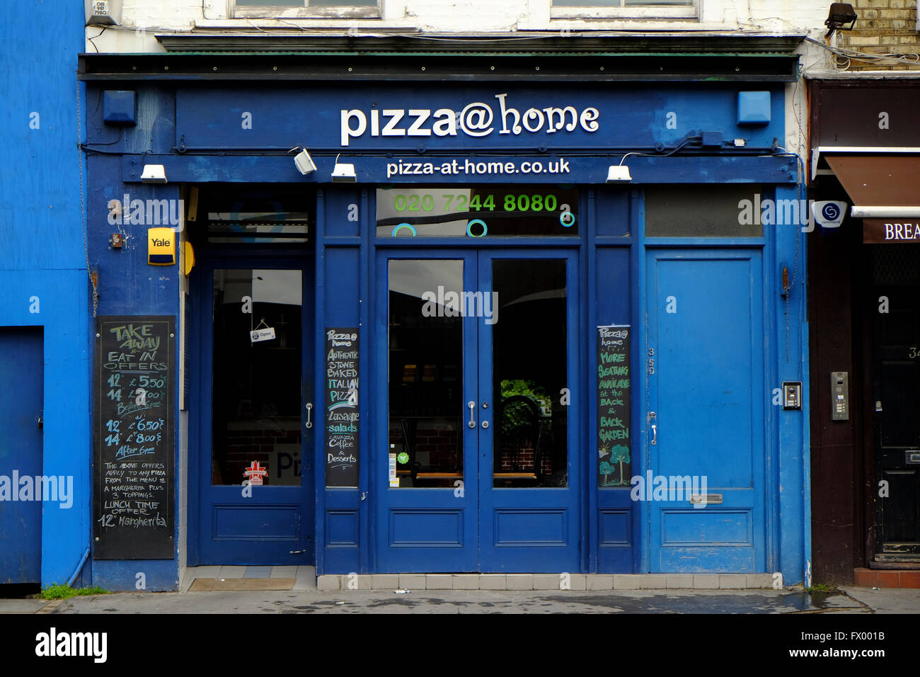 London pizza shop hi-res stock photography and images - Alamy