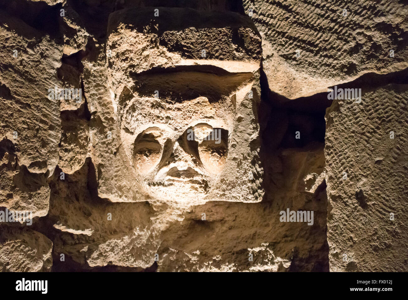 Louvre medieval foundations hi-res stock photography and images - Alamy