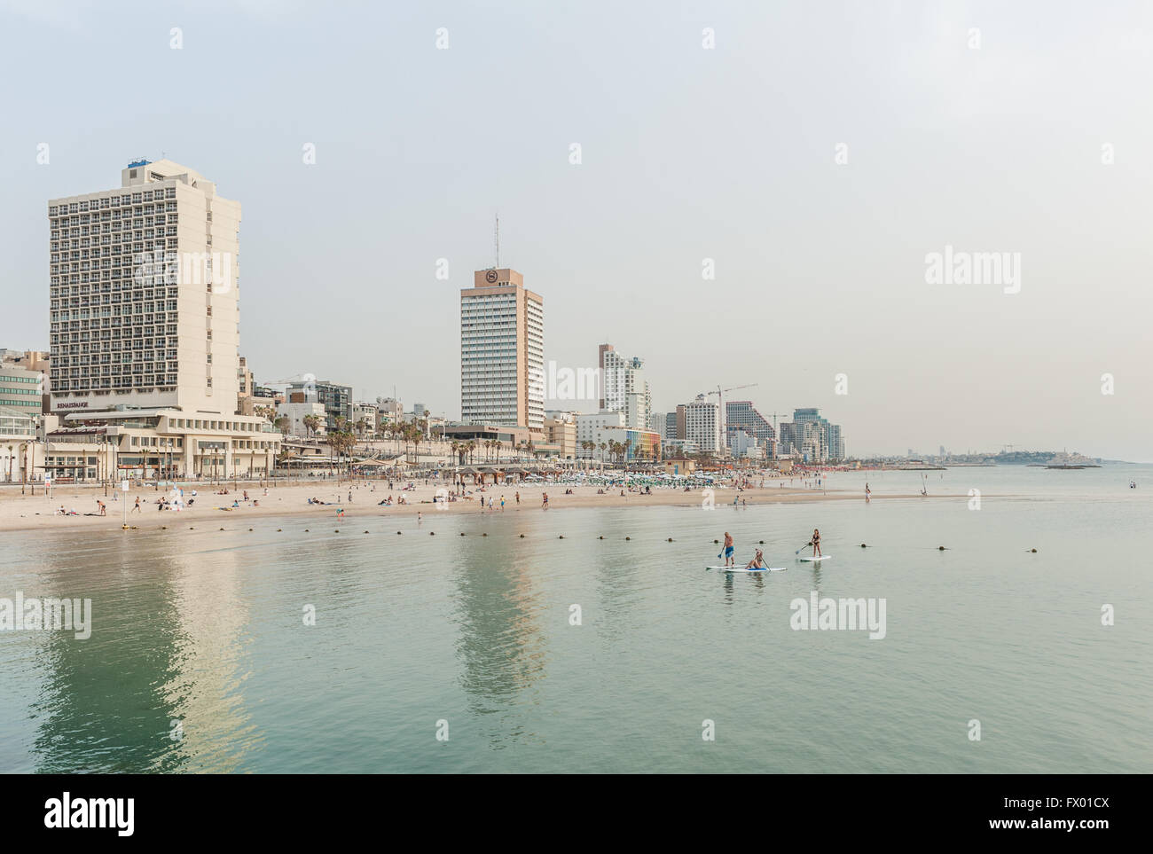 Israel, Tel Aviv, cityscape taken from the marina Stock Photo - Alamy