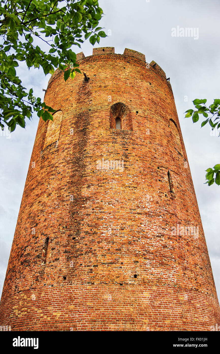 Tower castle red brick hi-res stock photography and images - Alamy