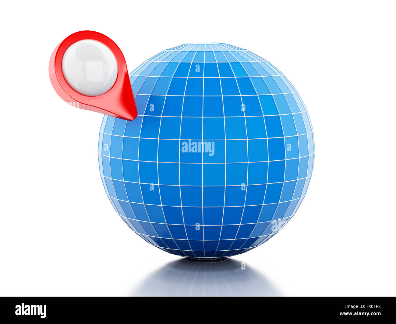 Globe map pointer hi-res stock photography and images - Alamy