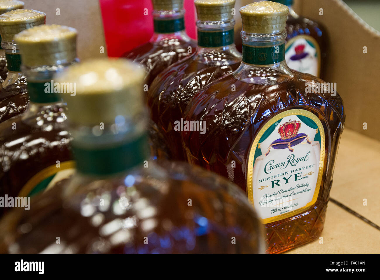 Crown Royal Northern Harvest Rye Whisky at LCBO in Kingston, Ont., on ...