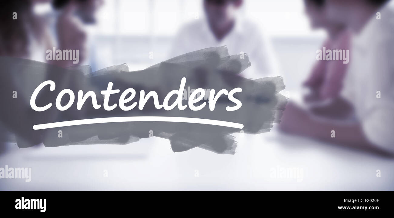 Job contenders hi-res stock photography and images - Alamy