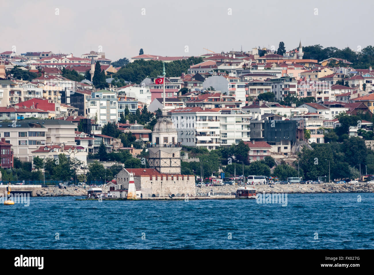 Maidens Tower Bosphorus Istanbul Historical Building Stock Photo - Alamy