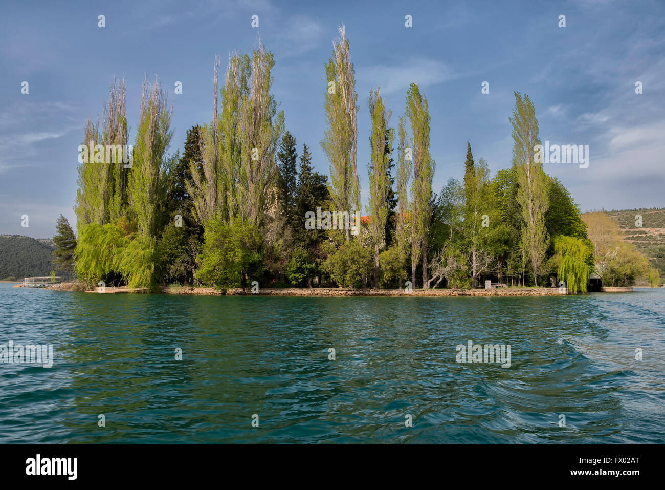 Visovac Franciscan Monastery of Our Lady in Krka National Park, Croatia ...