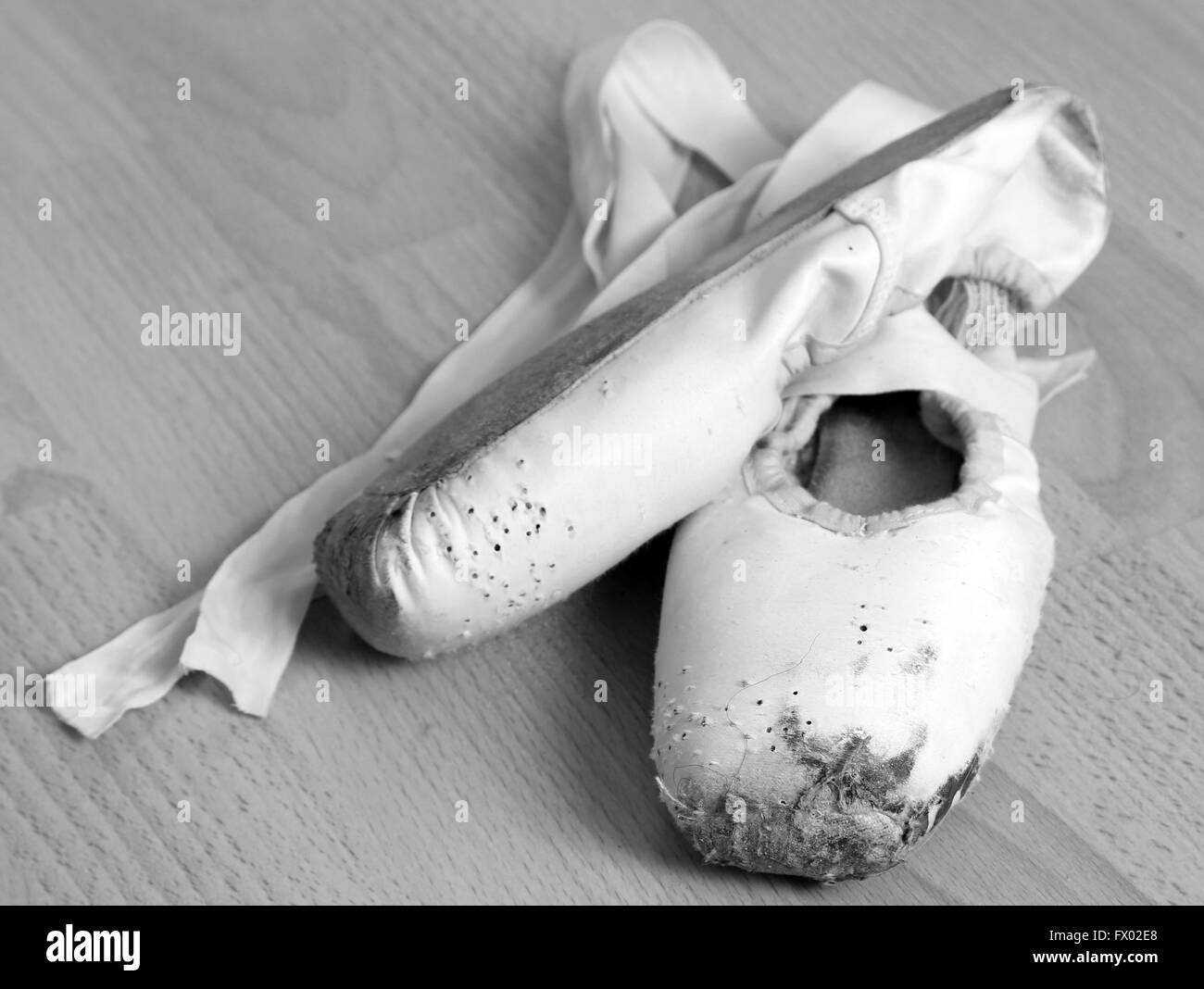 Worn Out Ballet Shoes Photography