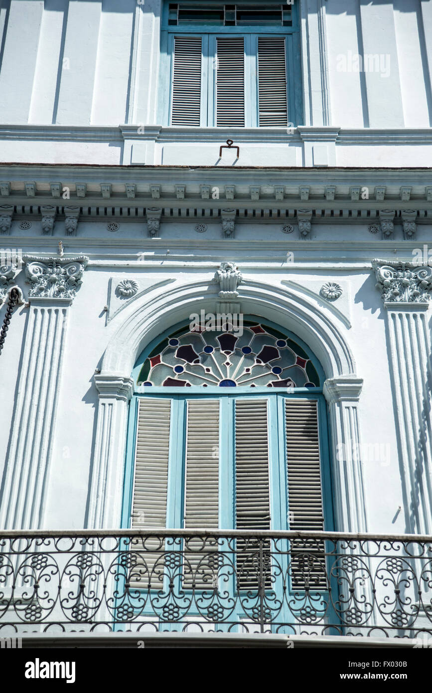 Cuba havana stained glass in window hi-res stock photography and images ...