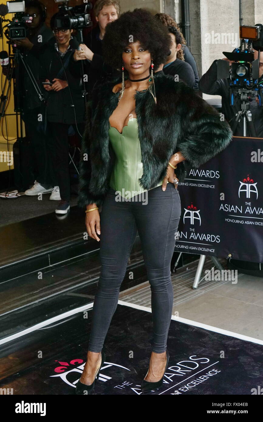 London, England, UK : 8th April 2016 : A stunning African pop star ...