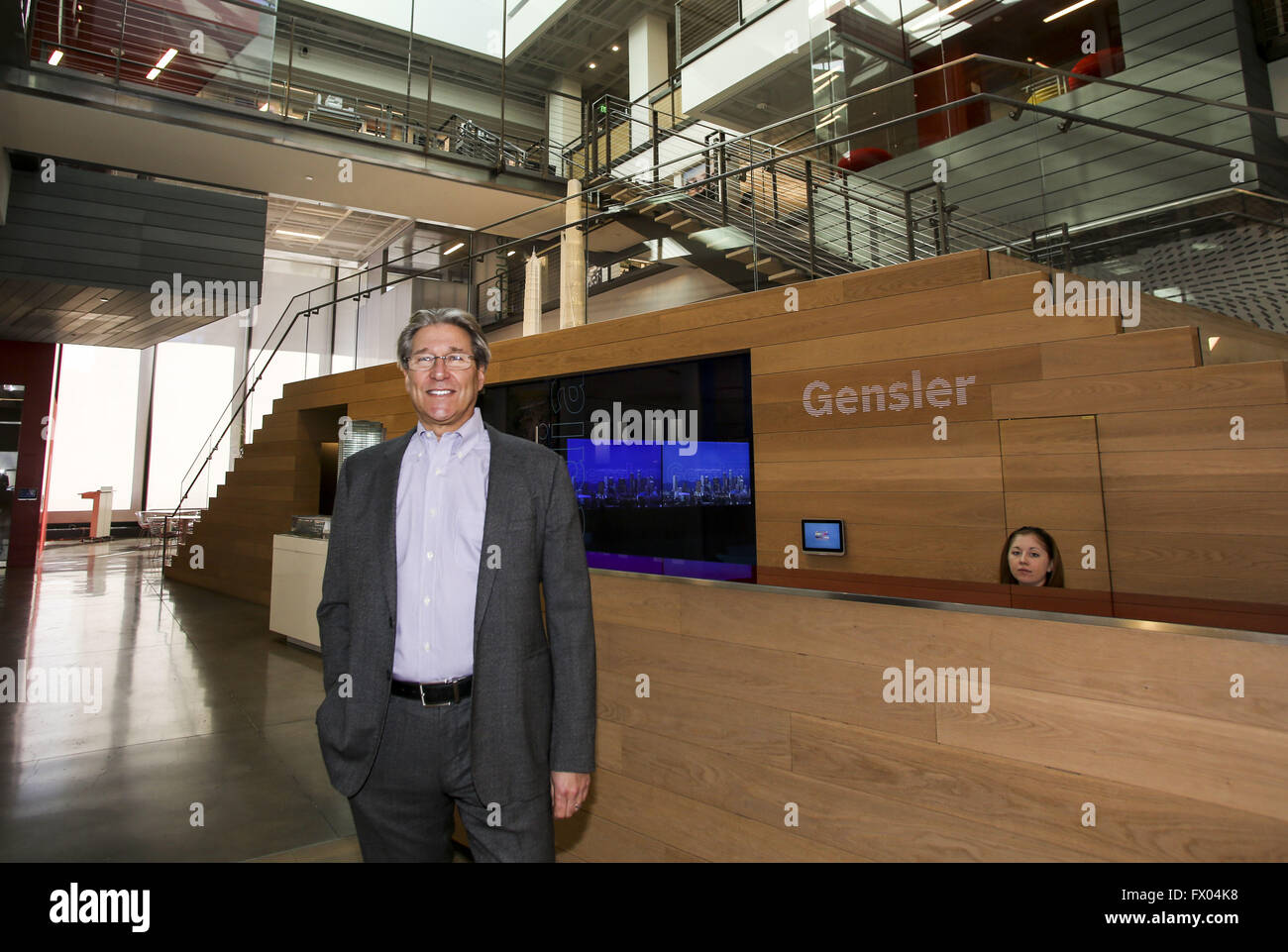 Los Angeles, California, USA. 8th Feb, 2016. Andy Cohen, CEO of Gensler. © Ringo Chiu/ZUMA Wire ...
