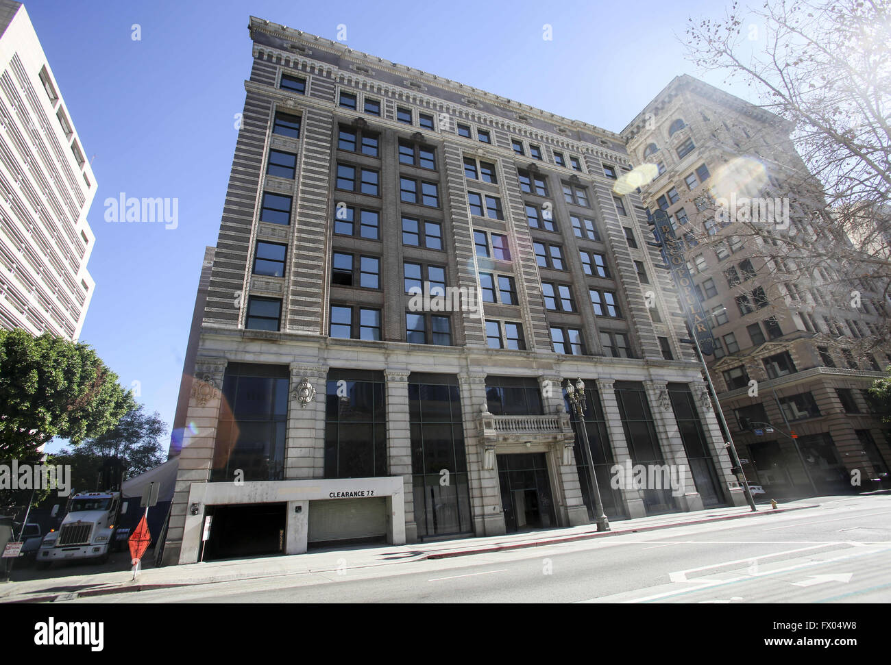 Los Angeles, California, USA. 15th Feb, 2016. H.W. Hellman Building at ...