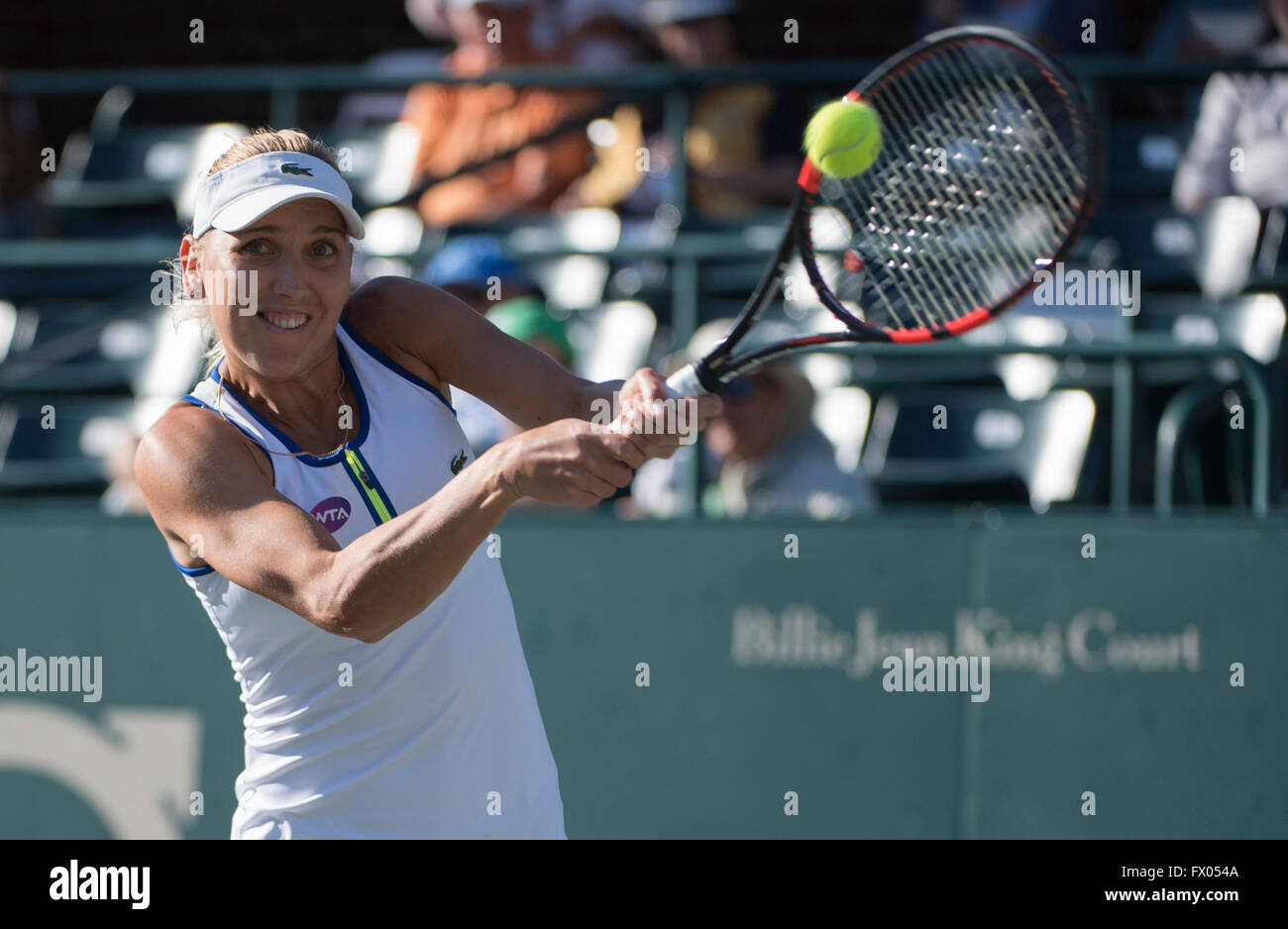 Charleston, South Carolina, USA. 8th Apr, 2016. Elena Vesnina (RUS ...