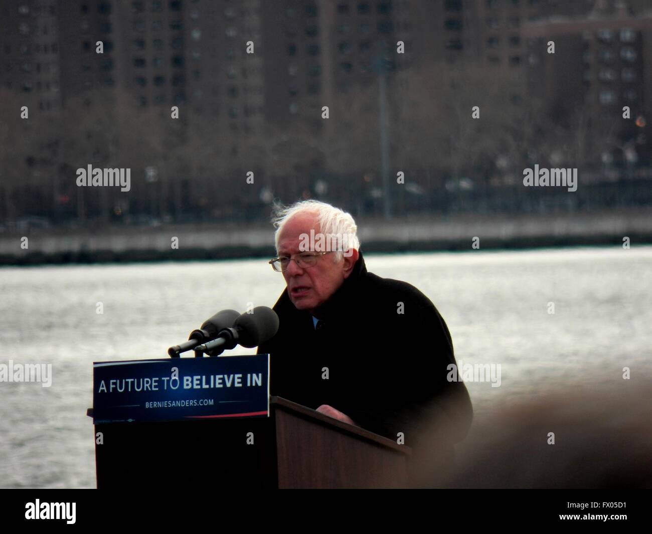 Brooklyn, New York, USA. 09th Apr, 2016. Bernie Sanders attends Rally ...