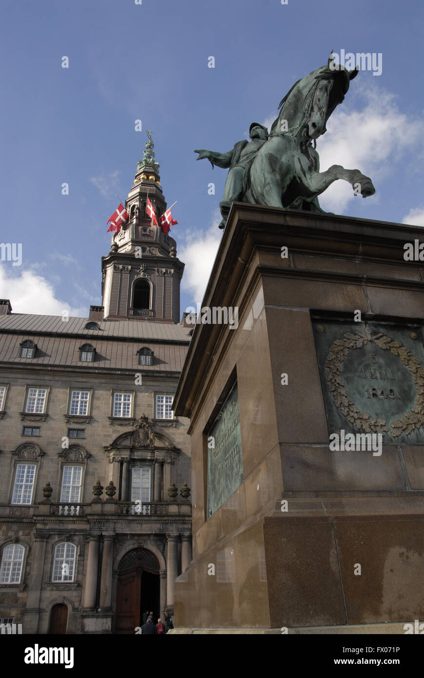 Copenhagen, Denmark. 09th Apr, 2016. Danish flags at half mast on all ...