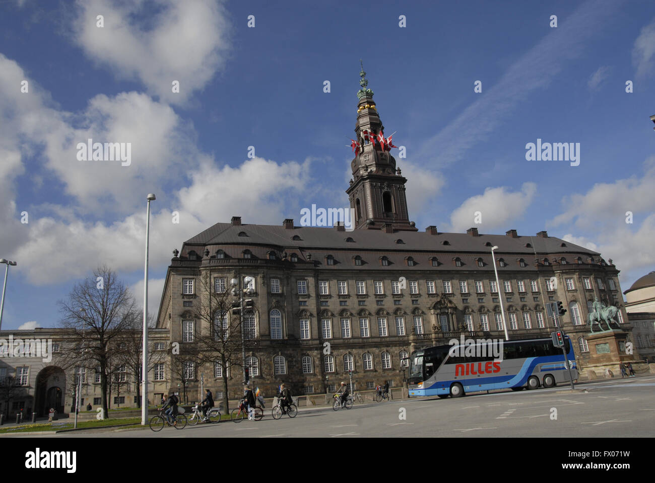 Copenhagen, Denmark. 09th Apr, 2016. Danish flags at half mast on all ...