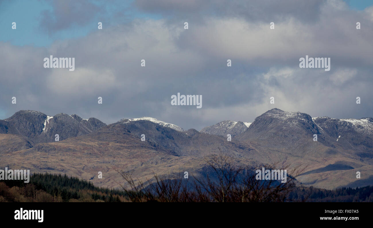 Cumbria 9th April 2016 . Credit: UK Weather .The last of the snow on ...