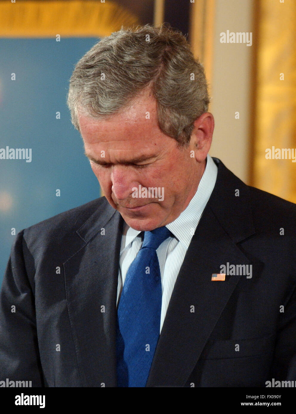 Washington, DC - April 4, 2005 -- United States President George W ...
