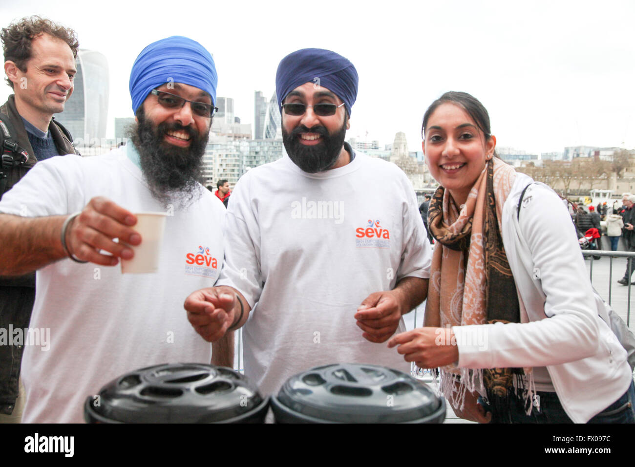 City Hall, London, UK. 9 April 2016. Sikhs from all over the UK ...