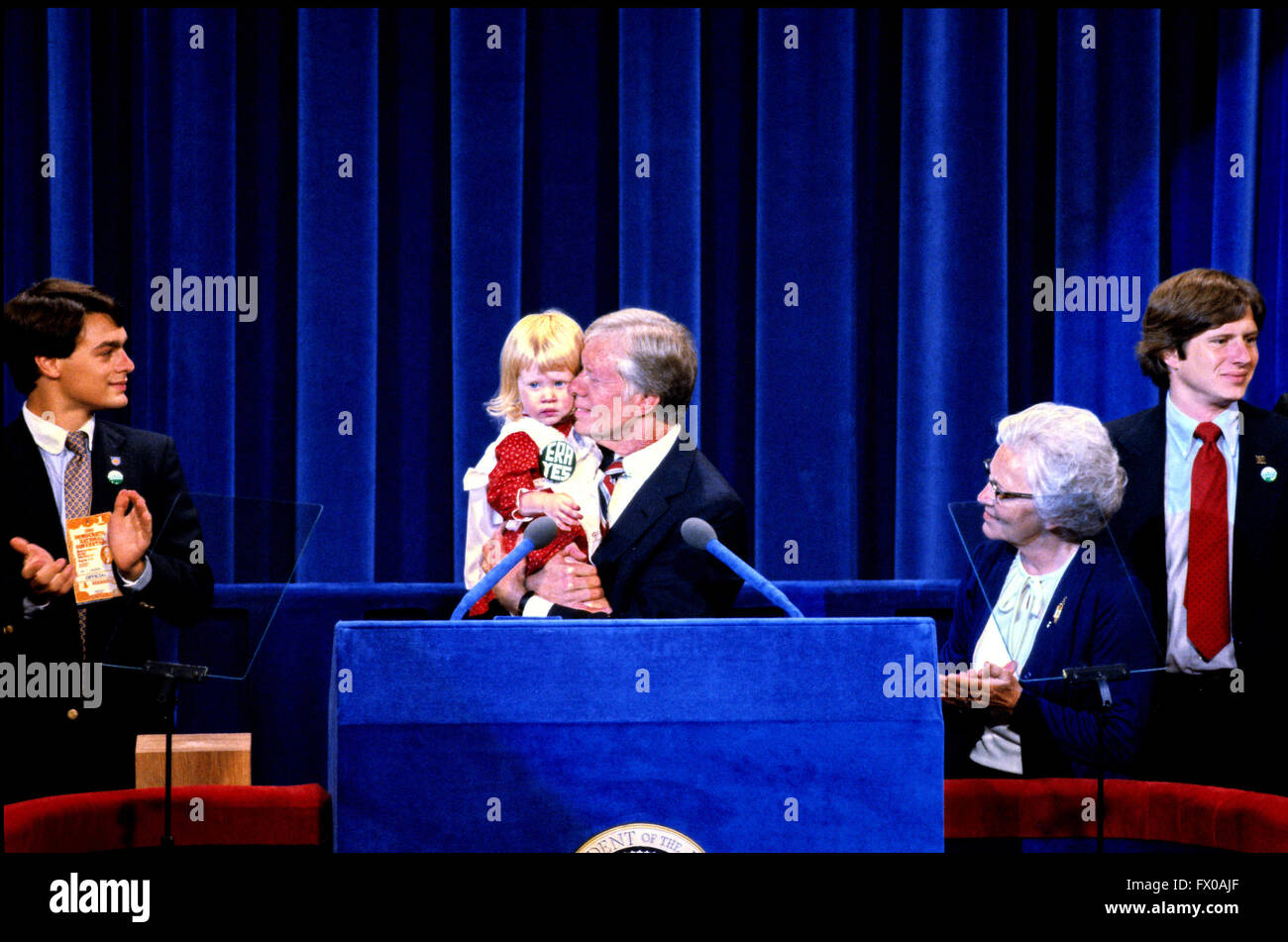 New York, New York, USA. 14th Aug, 1980. United States President Jimmy ...