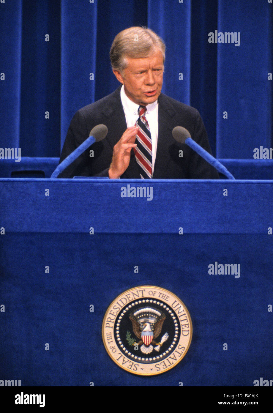 New York, New York, USA. 14th Aug, 1980. United States President Jimmy ...