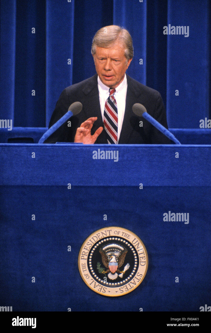 New York, New York, USA. 14th Aug, 1980. United States President Jimmy ...
