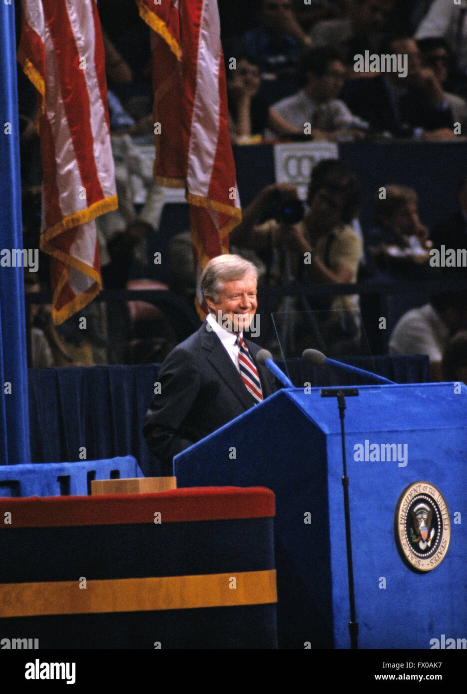 New York, New York, USA. 14th Aug, 1980. United States President Jimmy ...