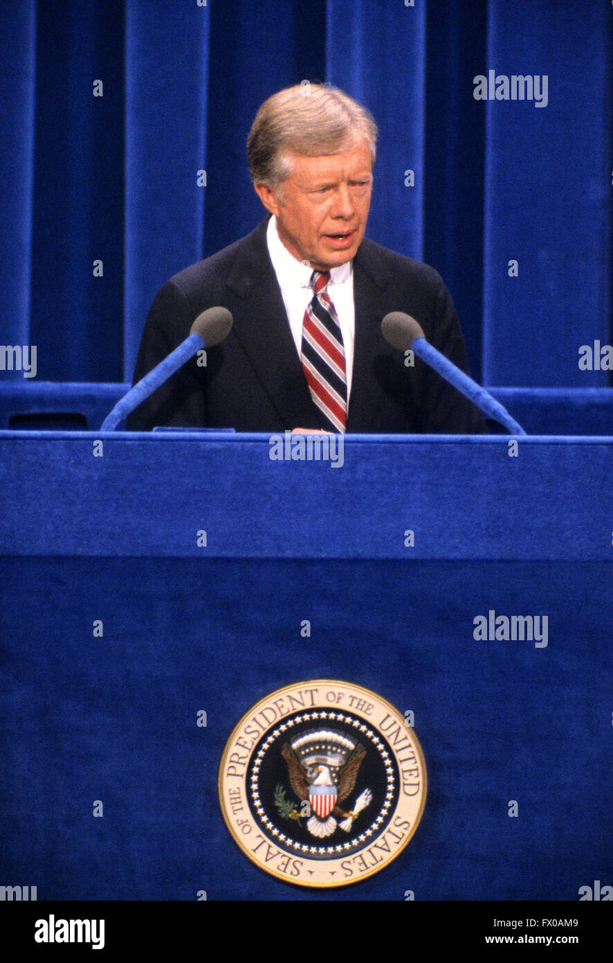 New York, New York, USA. 14th Aug, 1980. United States President Jimmy ...