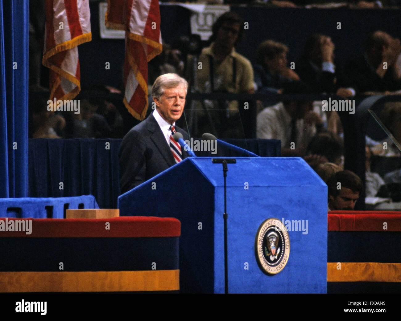 New York, New York, USA. 14th Aug, 1980. United States President Jimmy ...