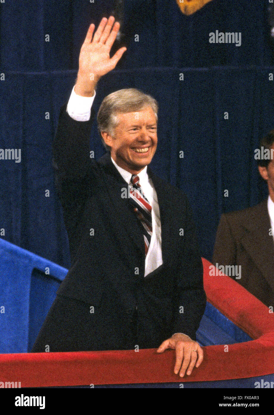 New York, New York, USA. 14th Aug, 1980. United States President Jimmy ...
