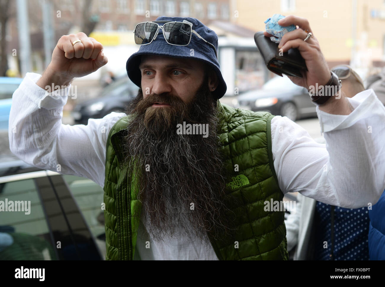 Moscow, Russia. 09th Apr, 2016. People take part in 4th Russian ...