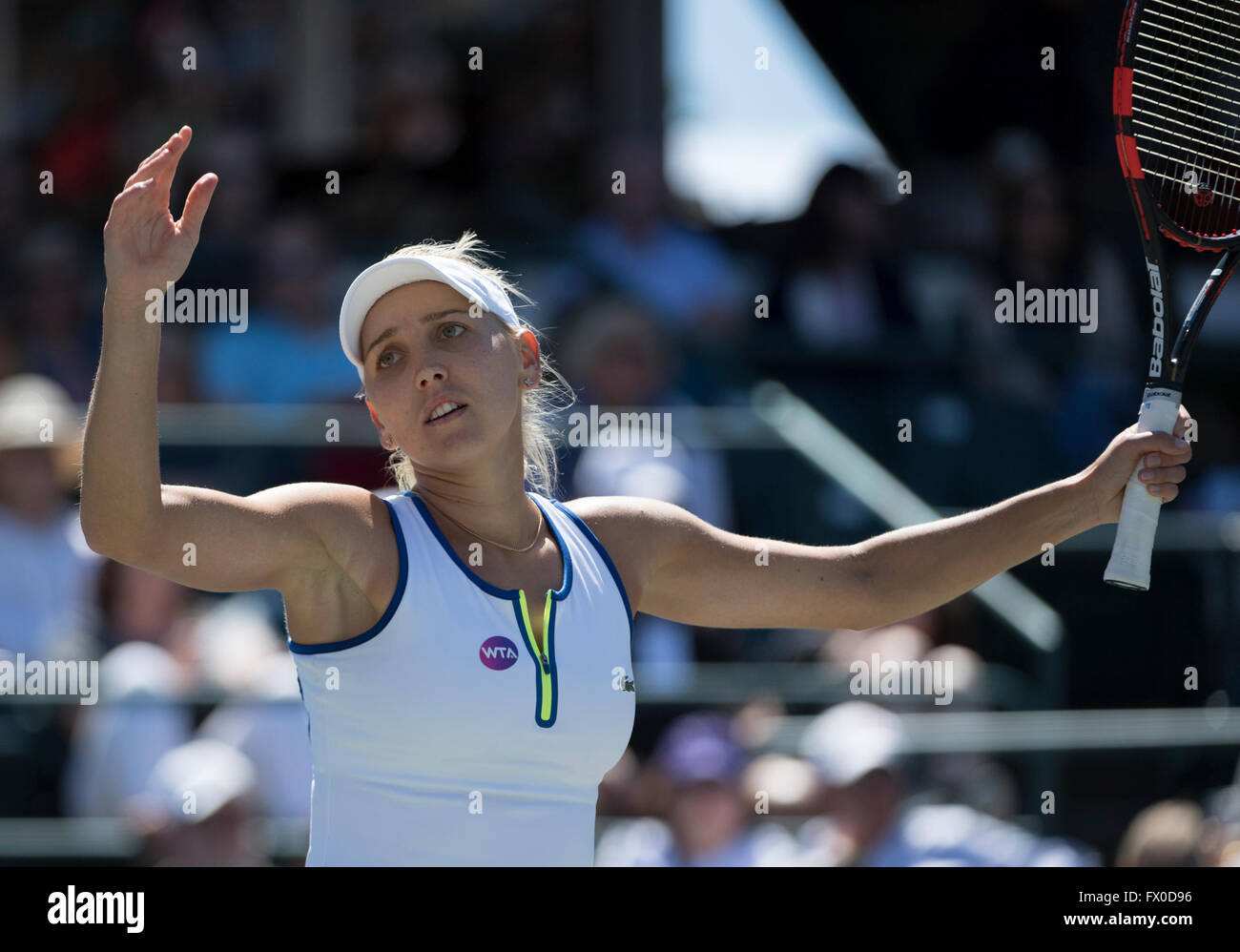 Charleston, South Carolina, USA. 9th Apr, 2016. Elena Vesnina (RUS ...