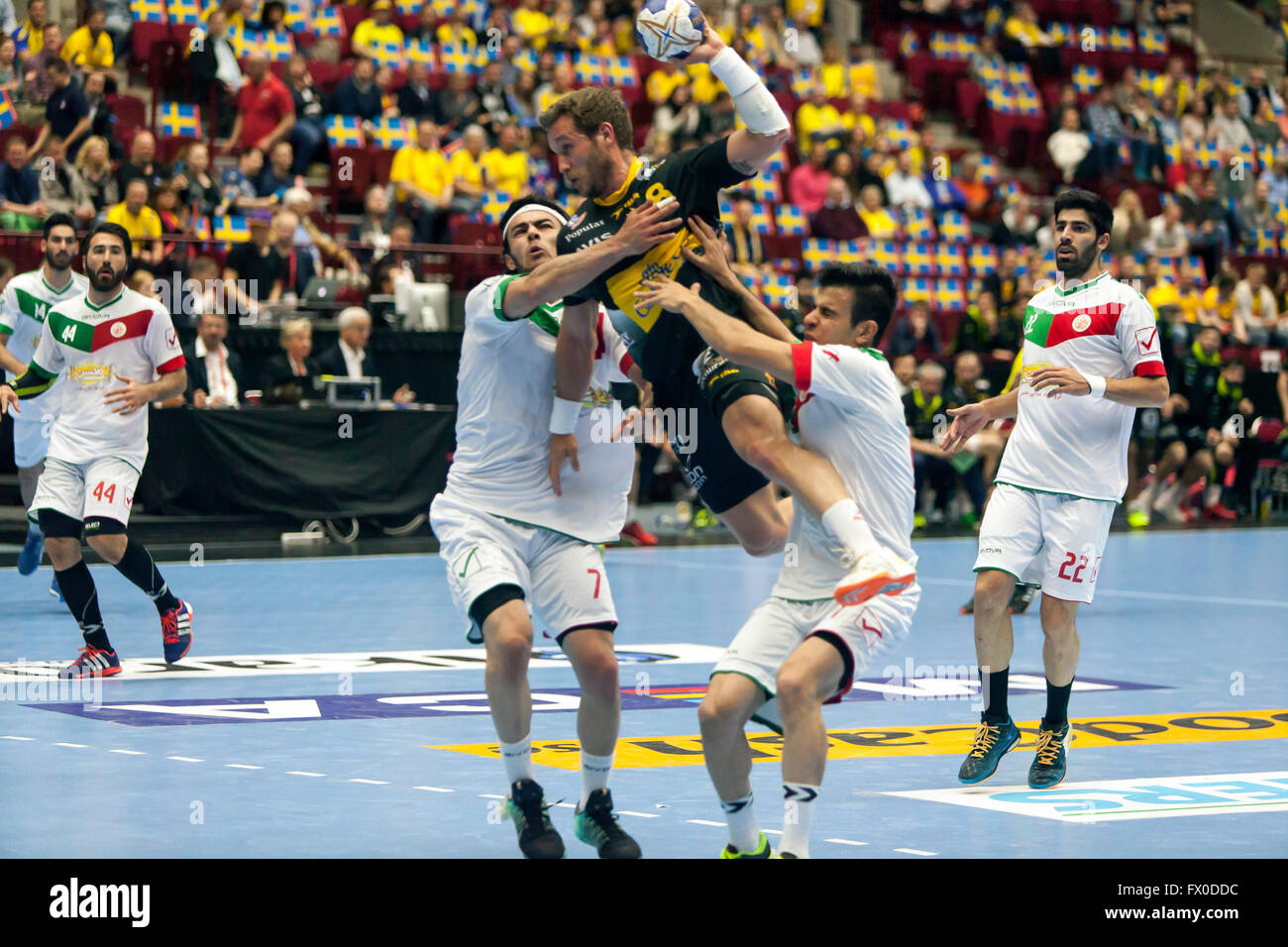 Handball defense hi-res stock photography and images - Alamy