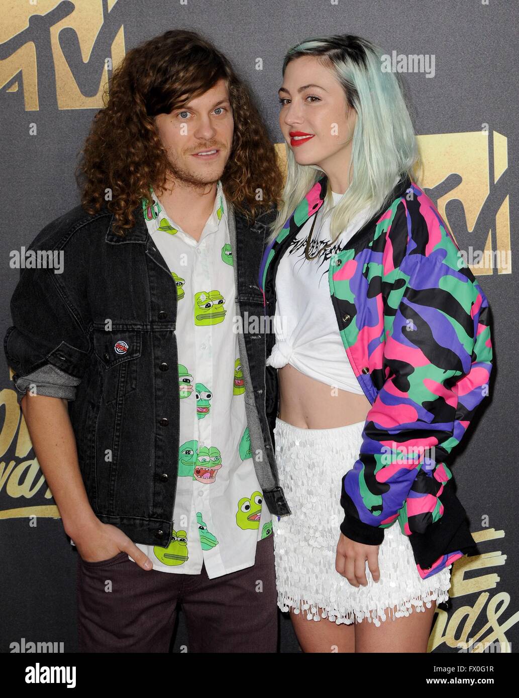 Blake anderson and rachael finley hi-res stock photography and images ...