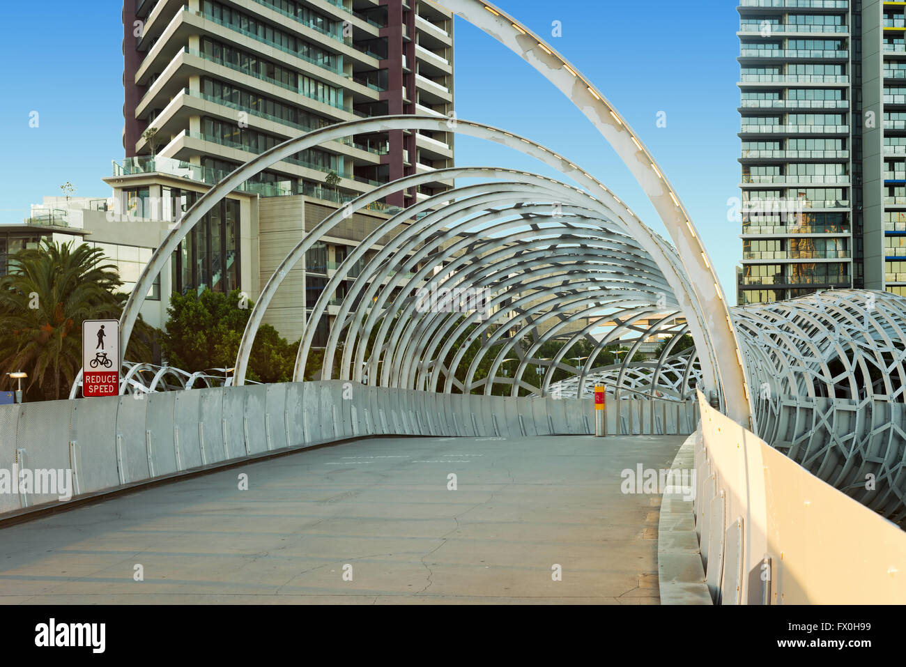 Webb bridge in melbourne docklands hi-res stock photography and images ...