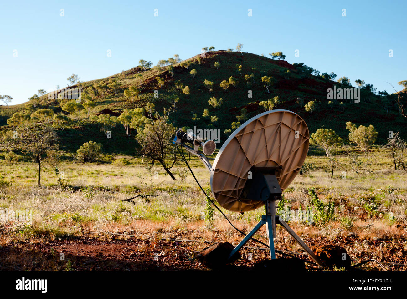 Satellite dish outback australia hi-res stock photography and images ...