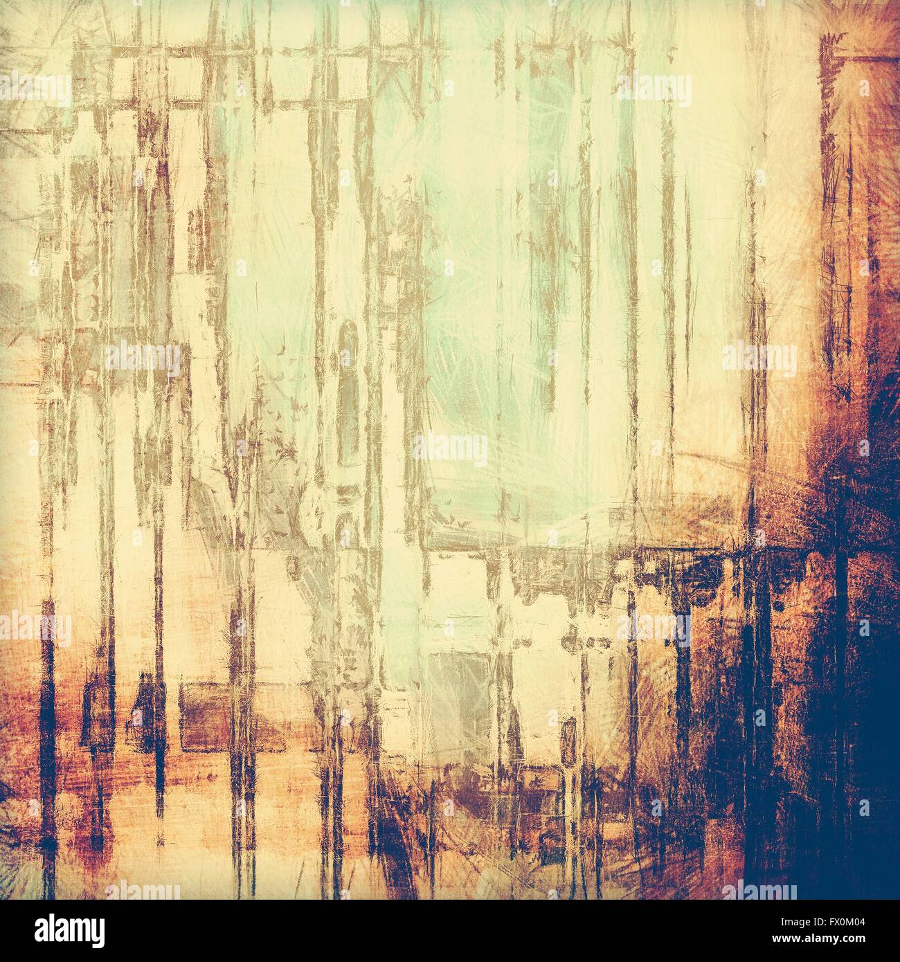 Computer designed highly detailed vintage texture or background Stock ...