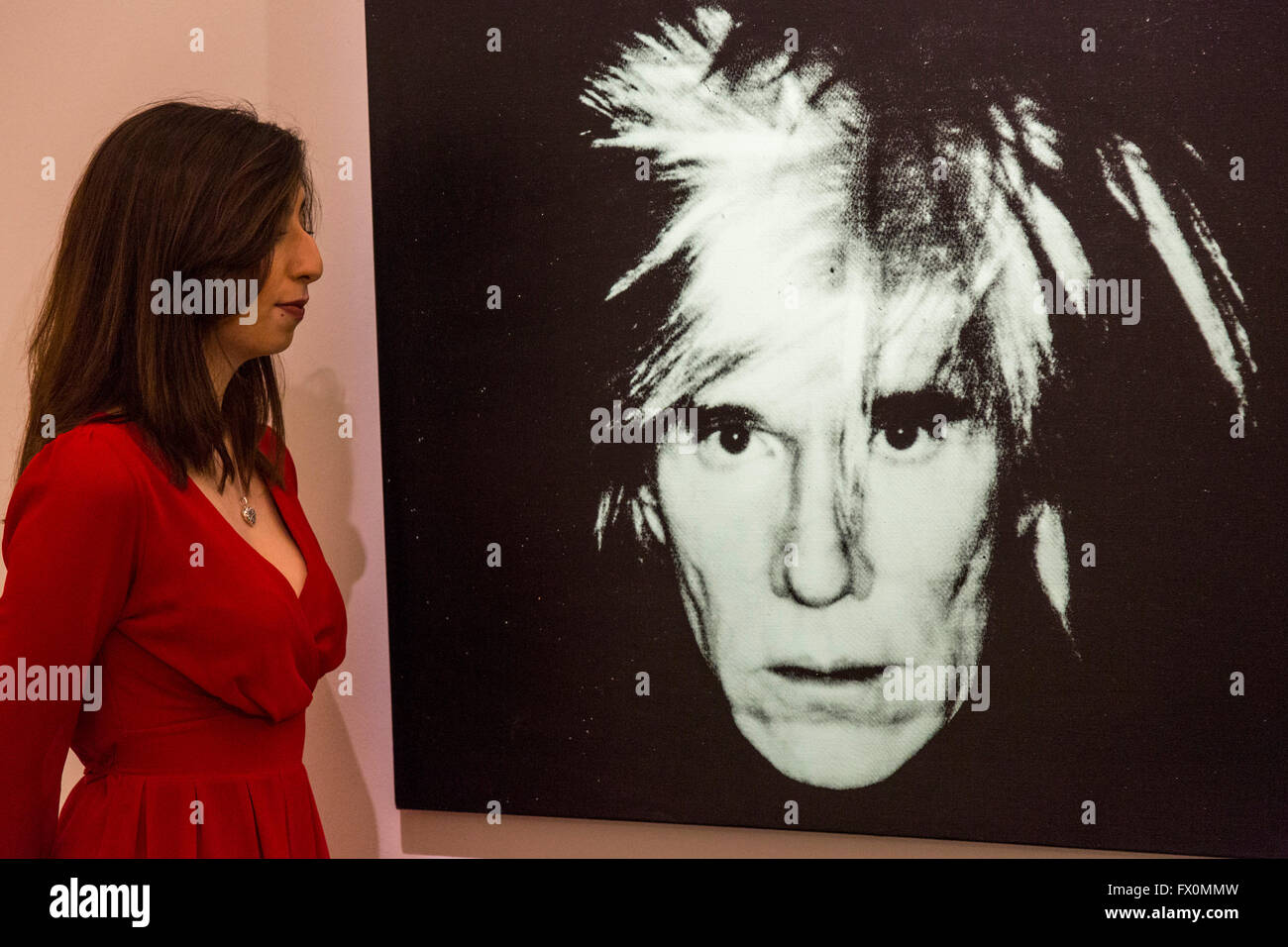 Andy warhol self portrait hi-res stock photography and images - Alamy
