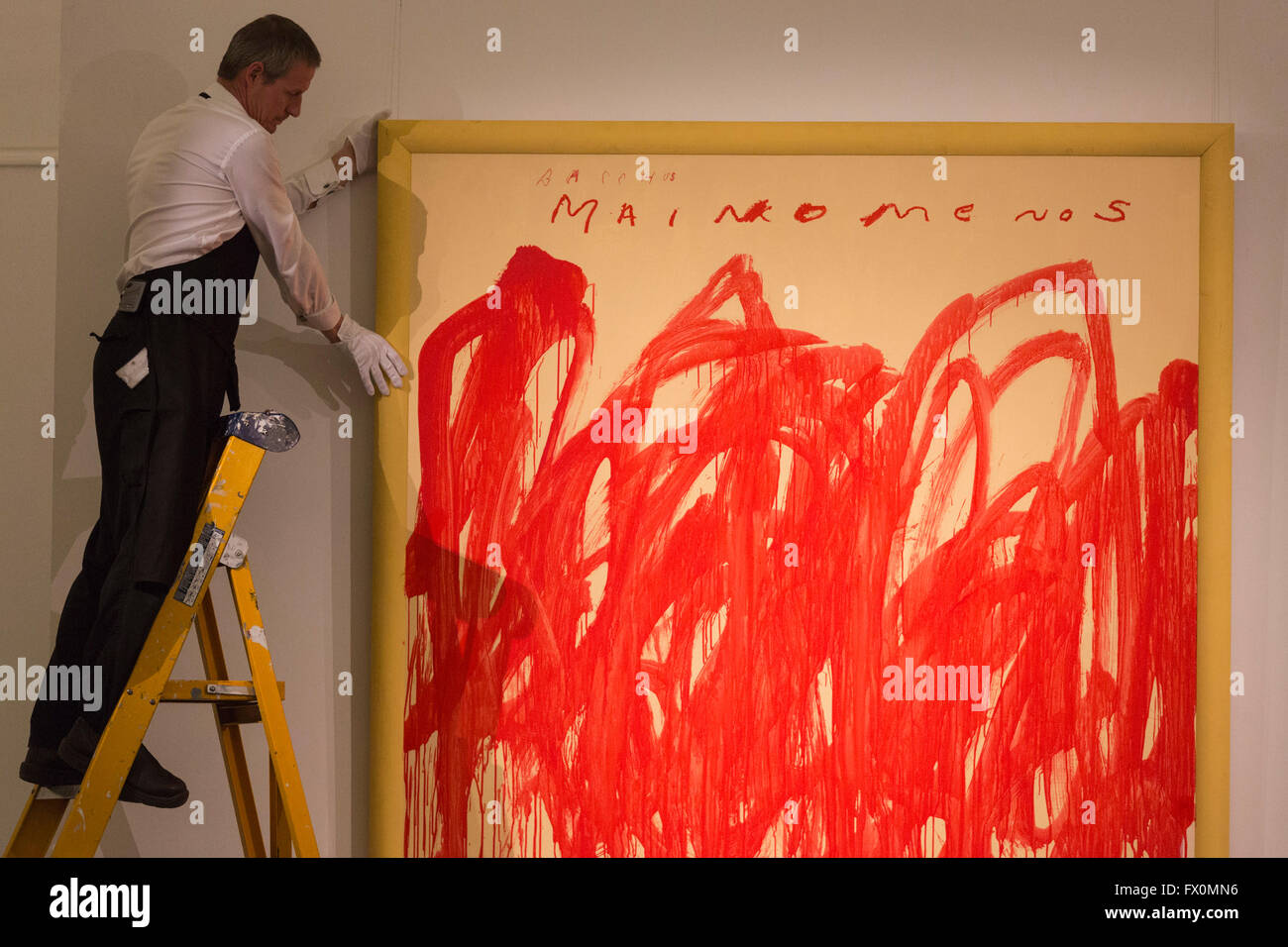 Cy twombly hi-res stock photography and images - Alamy